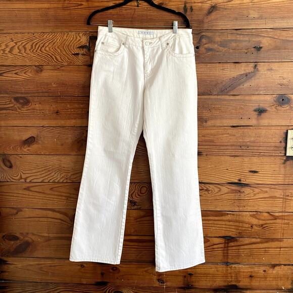 CAbi | Jeans | Vintage Cabi White Wide Leg Jeans 6 | Poshmark
